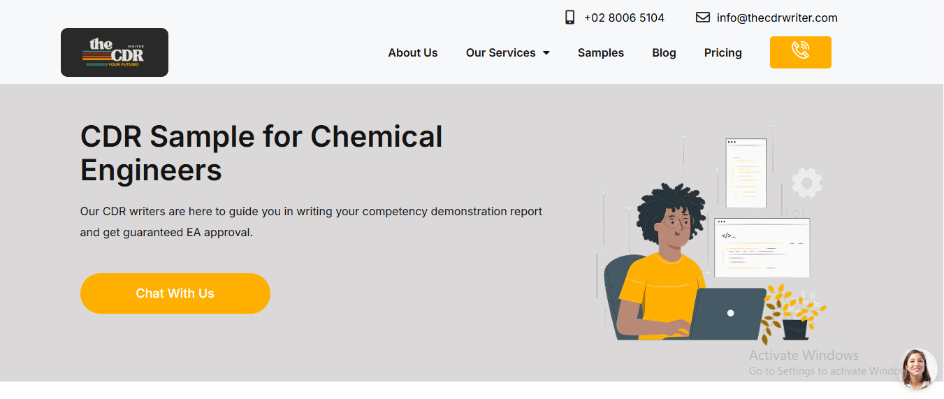 CDR Sample for Chemical Engineers – Download Now